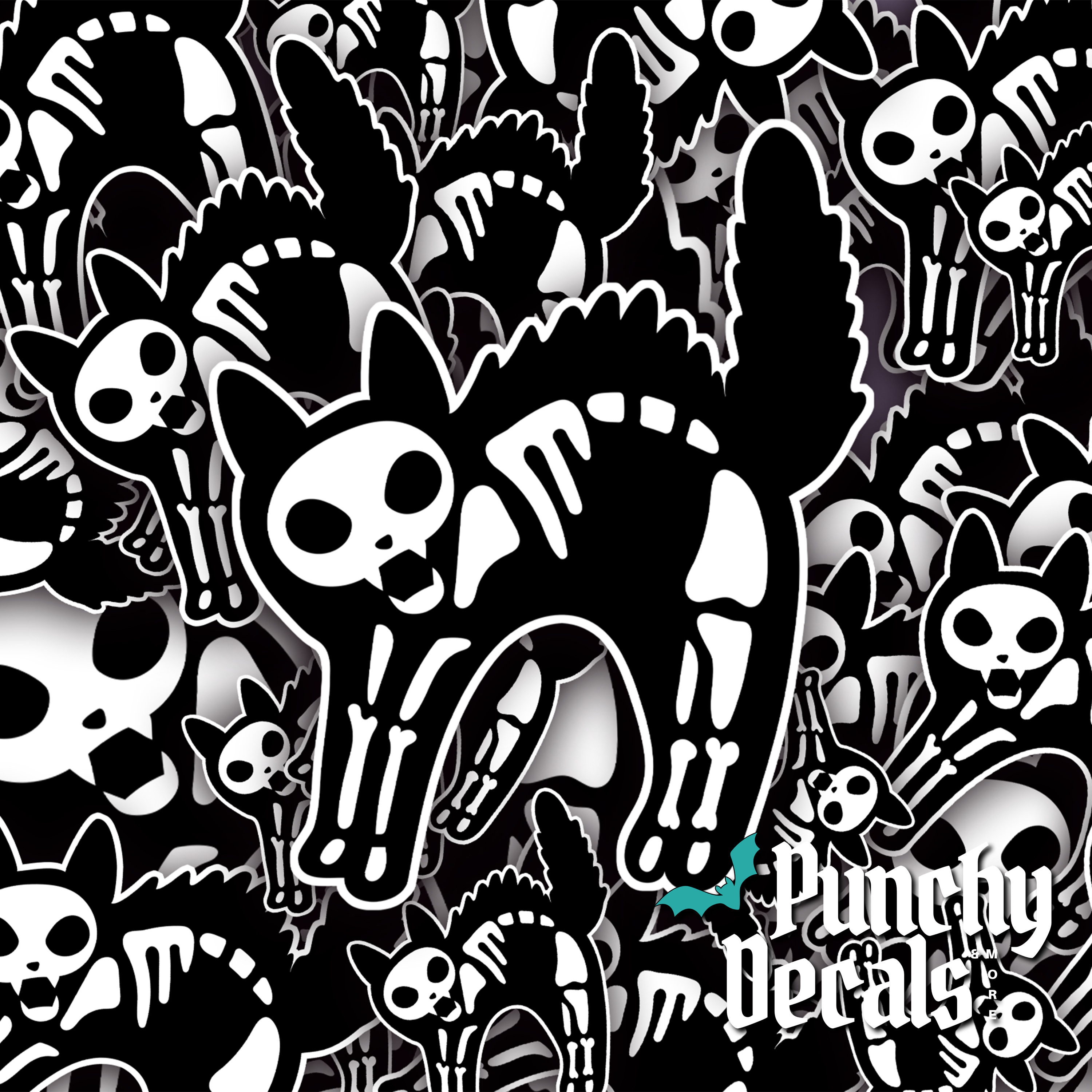 Hissy Kitty Sticker – Punchy Decals