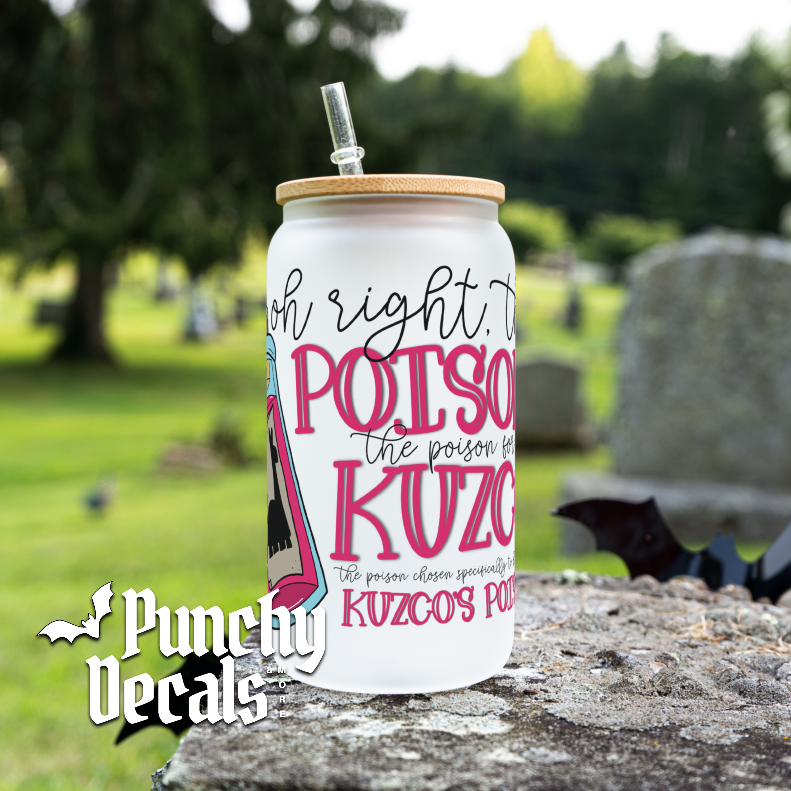 Poison for Kuzco Glass Libbey – Punchy Decals